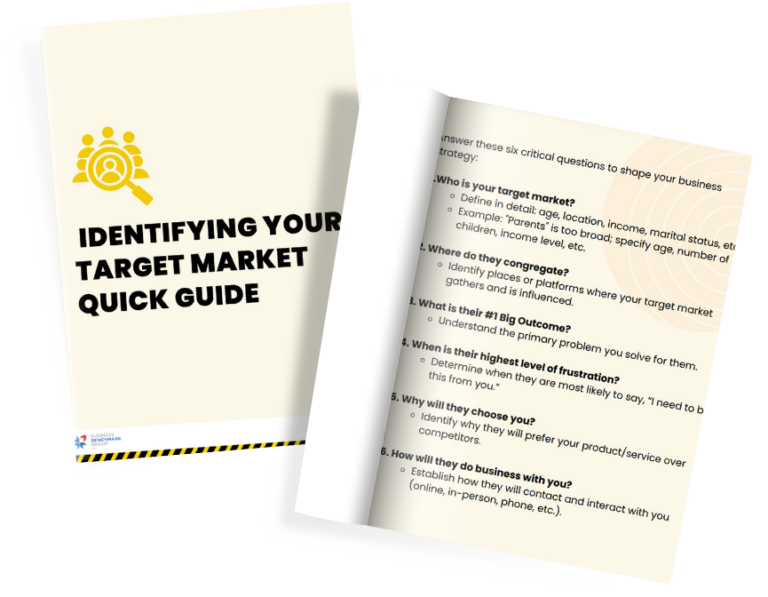 Identifying Your Target Market Quick Guide Landing Page – Business ...